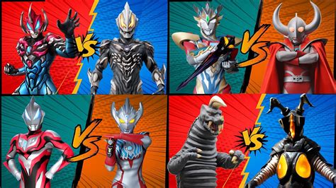 ULTRAMAN GEED VS BELIAL Z VS FATHER OF ULTRA TAIGA ULTRASEVEN