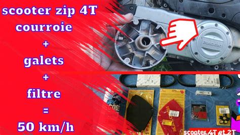 Tuton Debrider Scooter Temps Injection Piaggio Zip Youtube