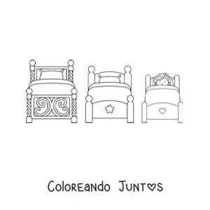 15 Dibujos De Ricitos De Oro Y Los Tres Osos Para Colorear Gratis