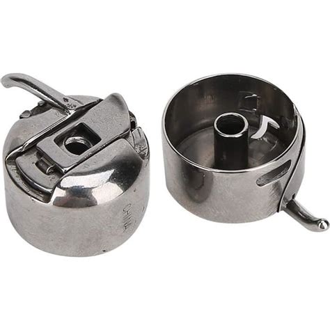2Pcs Boîtier De Canette Machine À Coudre Boîtier De Canette En Acier