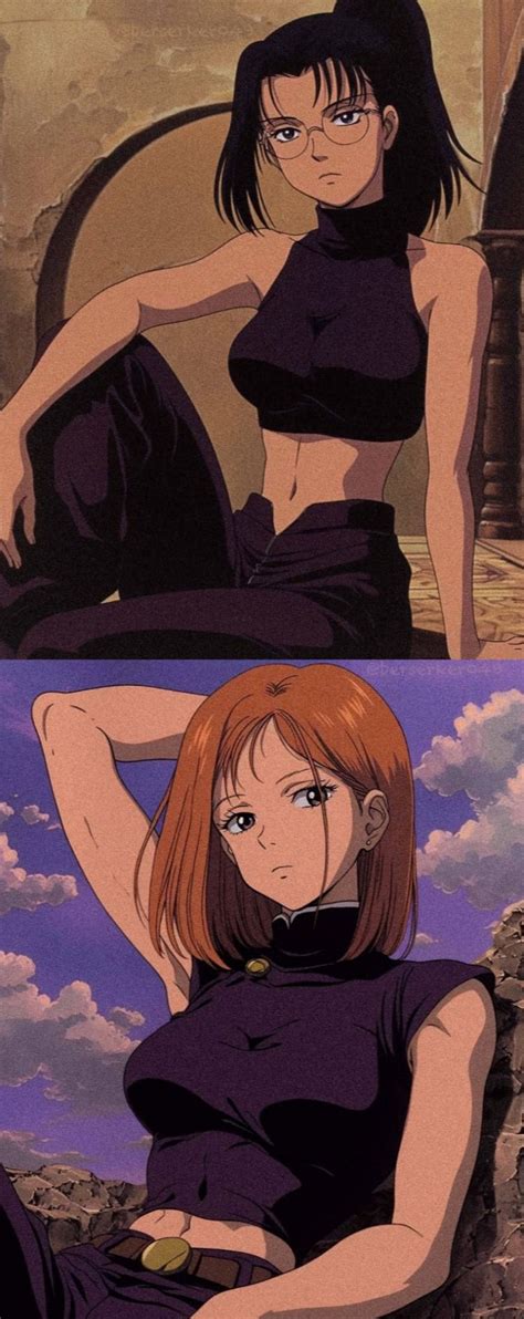 𝑱𝒖𝒋𝒖𝒕𝒔𝒖 𝑲𝒂𝒊𝒔𝒆𝒏 90 s anime en 2024 Personajes de anime Dibujos