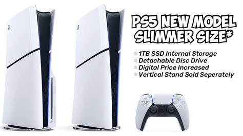 PS5 New Model Same Performance Slimmer Size YouTube