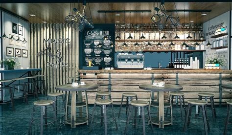 A Simple Coffee Shop By Chrismas Ardianto At Coroflot