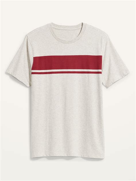 Soft Washed Center Stripe T Shirt Old Navy