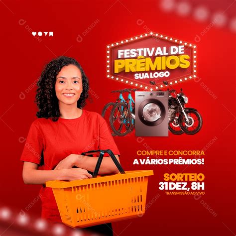 Compre e Concorra a Vários Prêmios Festival de Prémios Sorteio Social