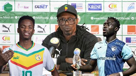 Equipe Nationale Aliou Cissé justifie l absence de Moussa Ndiaye et d