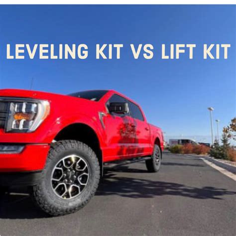 The Difference Between A Leveling Kit And A Lift Kit Kalispell Ford