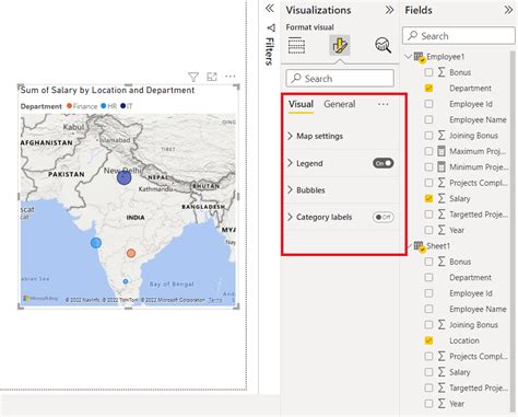 power bi how to format map geeksforgeeks