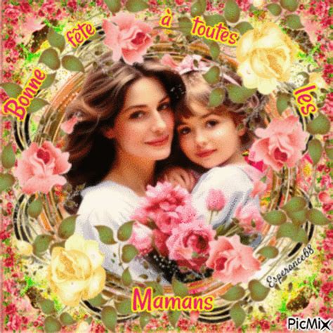 Bonne fête a toutes les Mamans Free animated PicMix