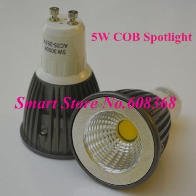 12pcs Lot Gu10 5w Cob Lamp Cup Ac110v 220v 230v 240v 5w Cob Led Bulb