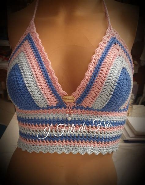 Come Fare Le Coppe Uncinetto A Triangolo Per Top E Bikini Artofit