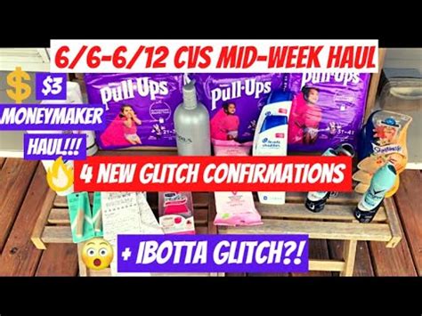 Cvs Mid Week Haul New Glitch Confirmations Mm Haul