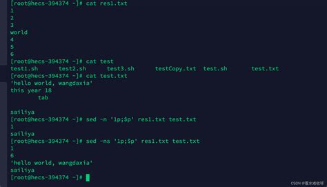 （二）linux三剑客 sed sed 大小写 csdn博客