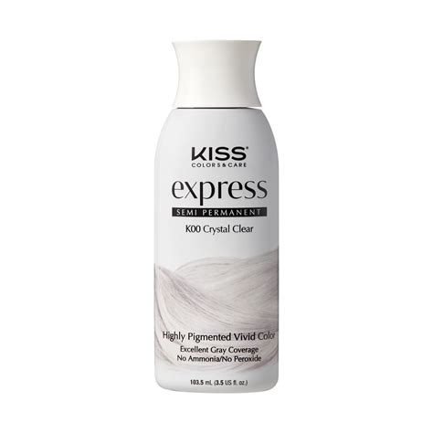 Kiss Express Semi Permanent Hair Color Crystal Clear K Cbs Beauty
