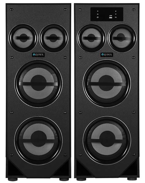 Buy Zyrex Trance W Floor Standing Tower Speaker With Wireless Mic