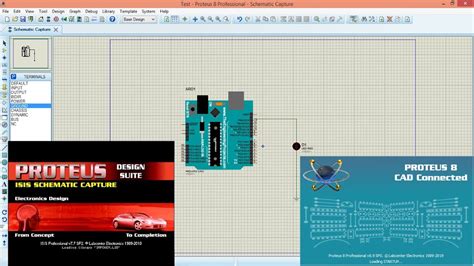 How To Simulate Arduino In Proteus Youtube