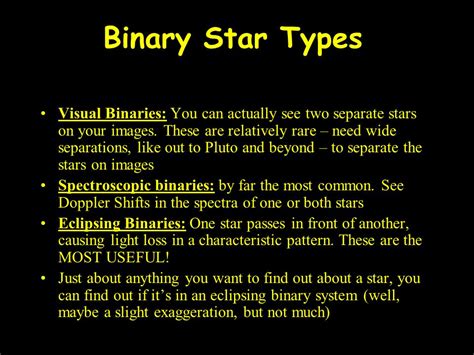 Stellar Properties List Of Useful Properties For Understanding How
