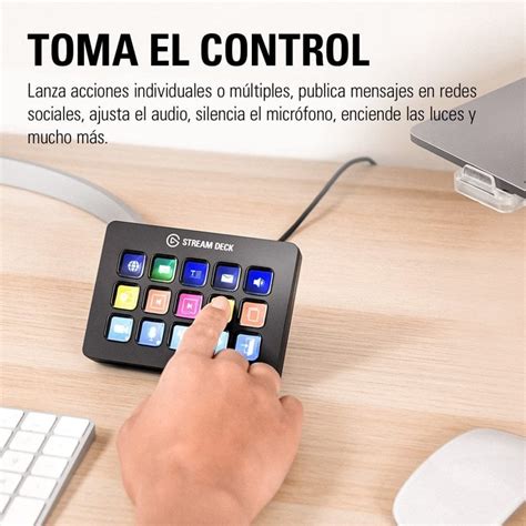 Elgato Stream Deck Mk Interfaz T Ctil De Control Teclas Lcd