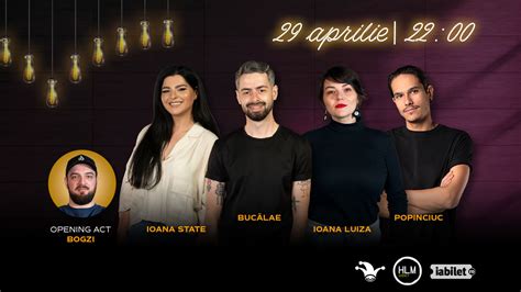 Bilete The Fool Stand up comedy cu Radu Bucălae Ioana State Ioana
