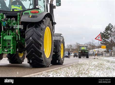 Zusmarshausen Bavière Allemagne 8 janvier 2024 semaine d action