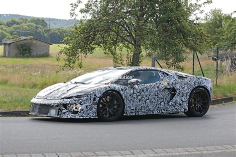 2025 Lamborghini Huracan Successor Gets The Unwrap Treatment Albeit