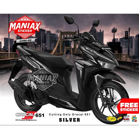 Jual Cutting Sticker Boddy All New Vario Striping Honda Vario