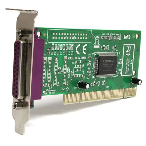 Port Low Profile Pci Parallel Adapter Pci Parallel Cards Startech