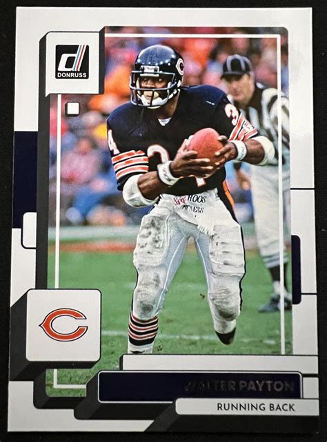 Walter Payton 84 Prices 2022 Panini Donruss Football Cards