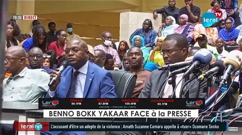 Direct Après l importante manifestation de lopposition BENNO BOKK
