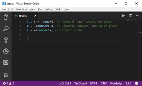 Wrong TypeScript Syntax Highlighting Issue 38703 Microsoft Vscode