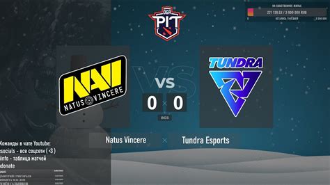 Natus Vincere Vs Tundra Esports OGA Dota PIT Season 5 Europe CIS I