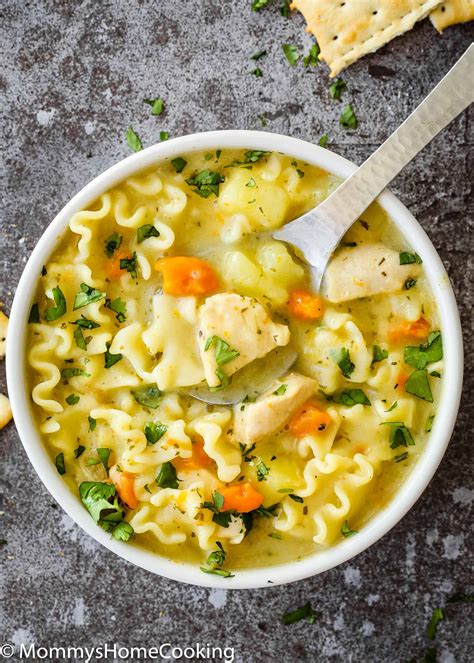 Instant Pot Creamy Chicken Noodle Soup Of Mommy S Home Cooking