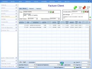 Factures Clients Logiciel Garage