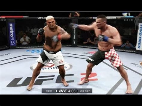 MARK HUNT Vs MIRKO CRO COP REMATCH UFC 2 YouTube