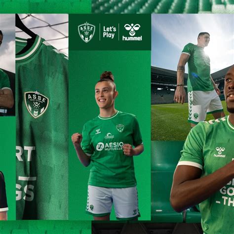 Maillot Saint Etienne hummel présente la tenue 23 24 de l ASSE