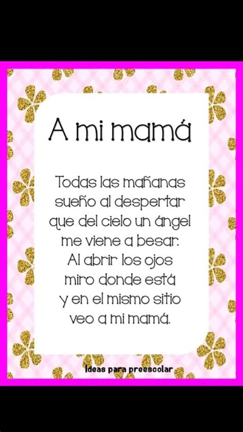 poema para el día de la madre Poesia para mamá cortas Poemas para