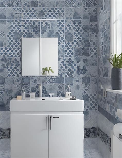 Los Mejores Azulejos Para La Pared Del Ba O Foto Premium