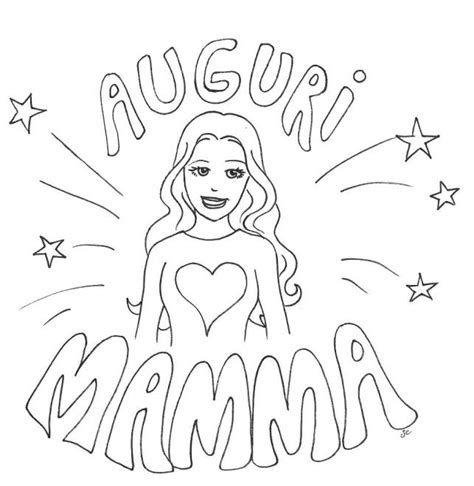 Stampa E Colora Festa Della Mamma