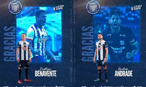 Alianza Lima salida Cristian Benavente André Andrade 2024 América