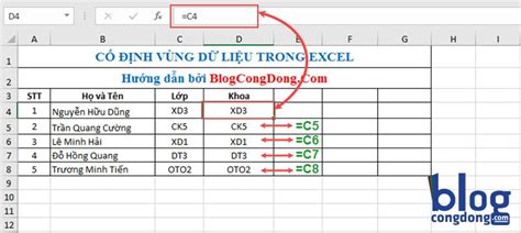 C Ch C Nh V Ng D Li U Trong Excel C C Tham Chi U T Ng I Tuy T