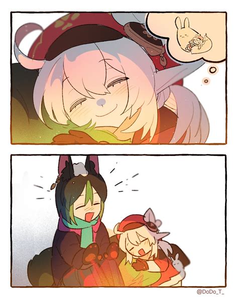 Klee Dodoco And Tighnari Genshin Impact Drawn By Dodo T Danbooru