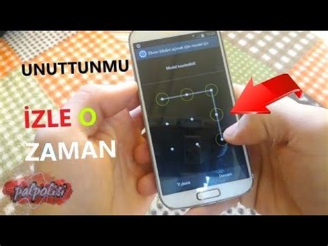 TELEFON DA UNUTULAN DESEN ŞİFRESİ NASIL AÇILIR samsung lg sony