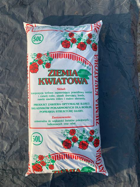 Ziemia ogrodowa uniwersalna warzywna kwiatowa 50litrów Grójec Grójec