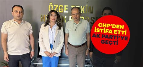 CHP den istifa eden genç avukat AK Parti ye üye oldu