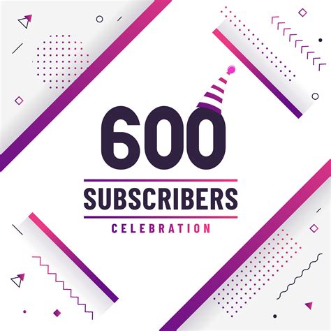 Thank You Subscribers Celebration Modern Colorful Design