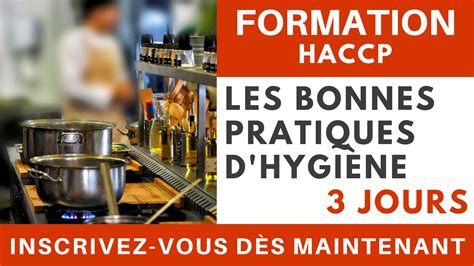 Formation HACCP Les bonnes pratiques d hygiène 3 jours à Besançon