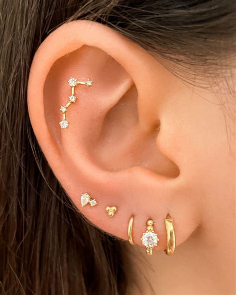 Best Ear Piercing Ideas Assolari Ear Jewelry Piercings Earings