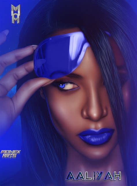 Aaliyah By Monexarts On Deviantart