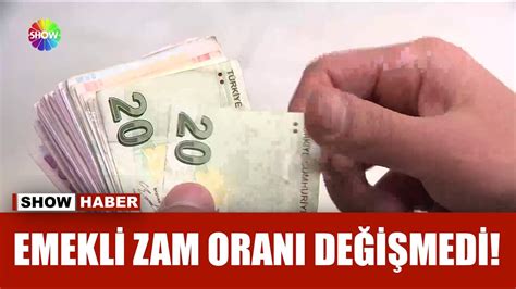 Emekli Zamm Y Zde Te Kald Youtube
