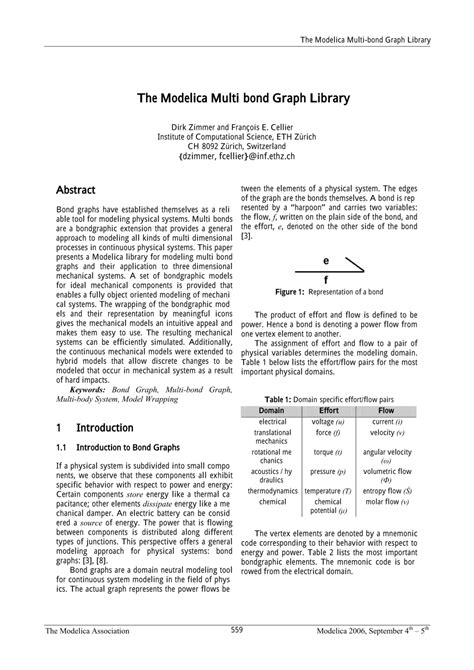 pdf the modelica multi bond graph library